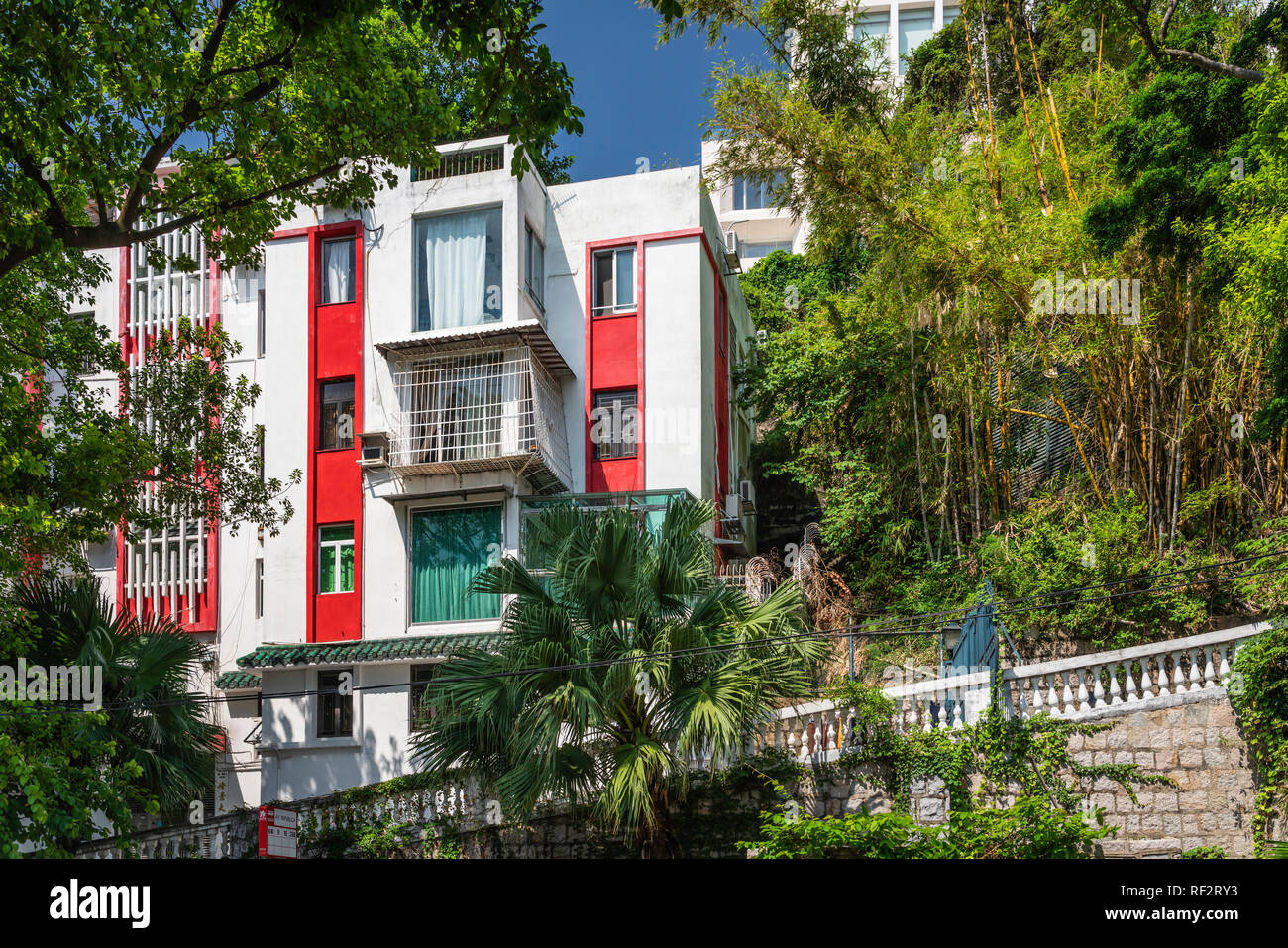 Buildings of Macau, Asia Stock Photo - Alamy