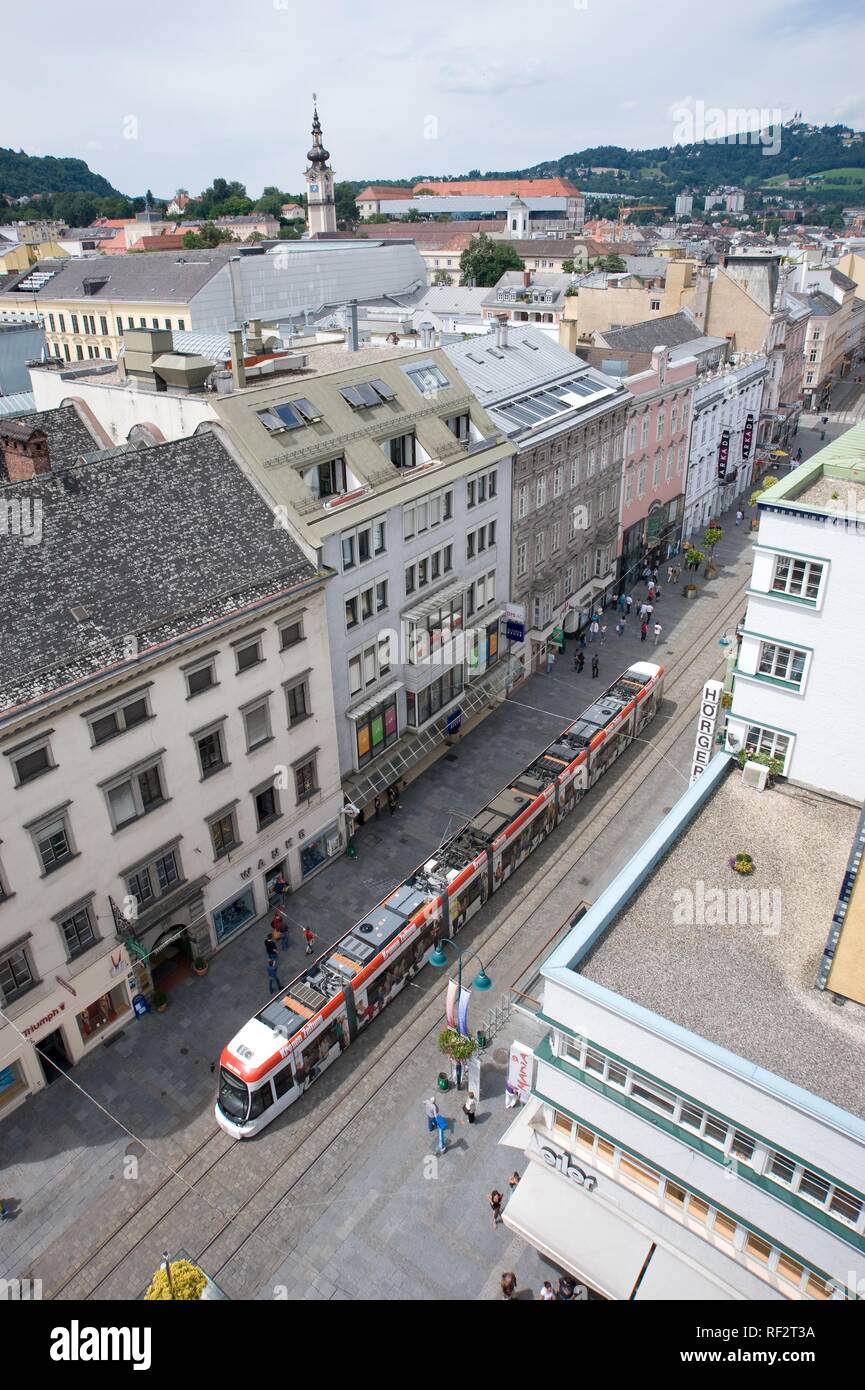 Austria, Linz, Landstraße - Austria, Linz Stock Photo - Alamy
