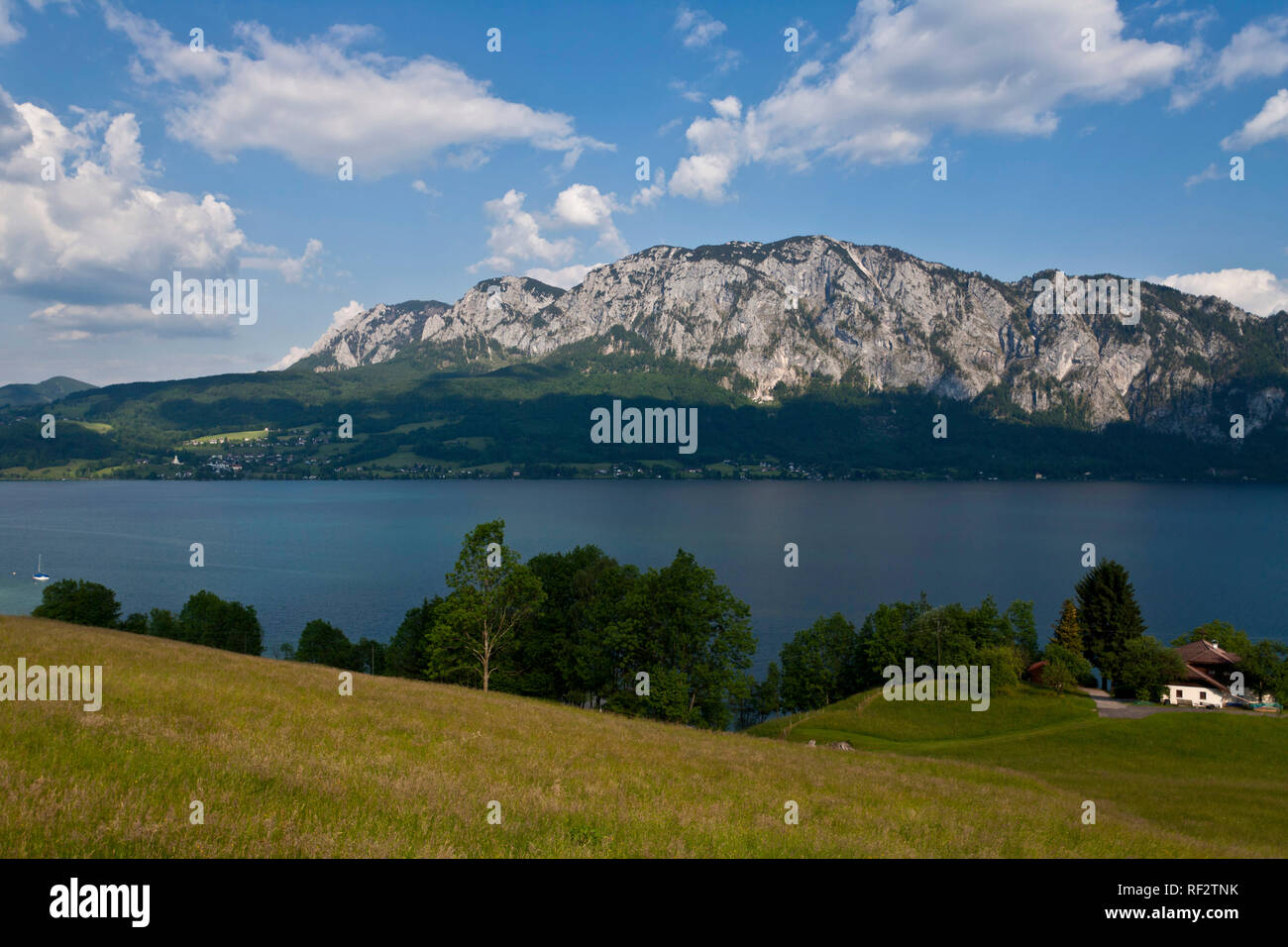 Attersee, Attergau, Salzkammergut Stock Photo - Alamy