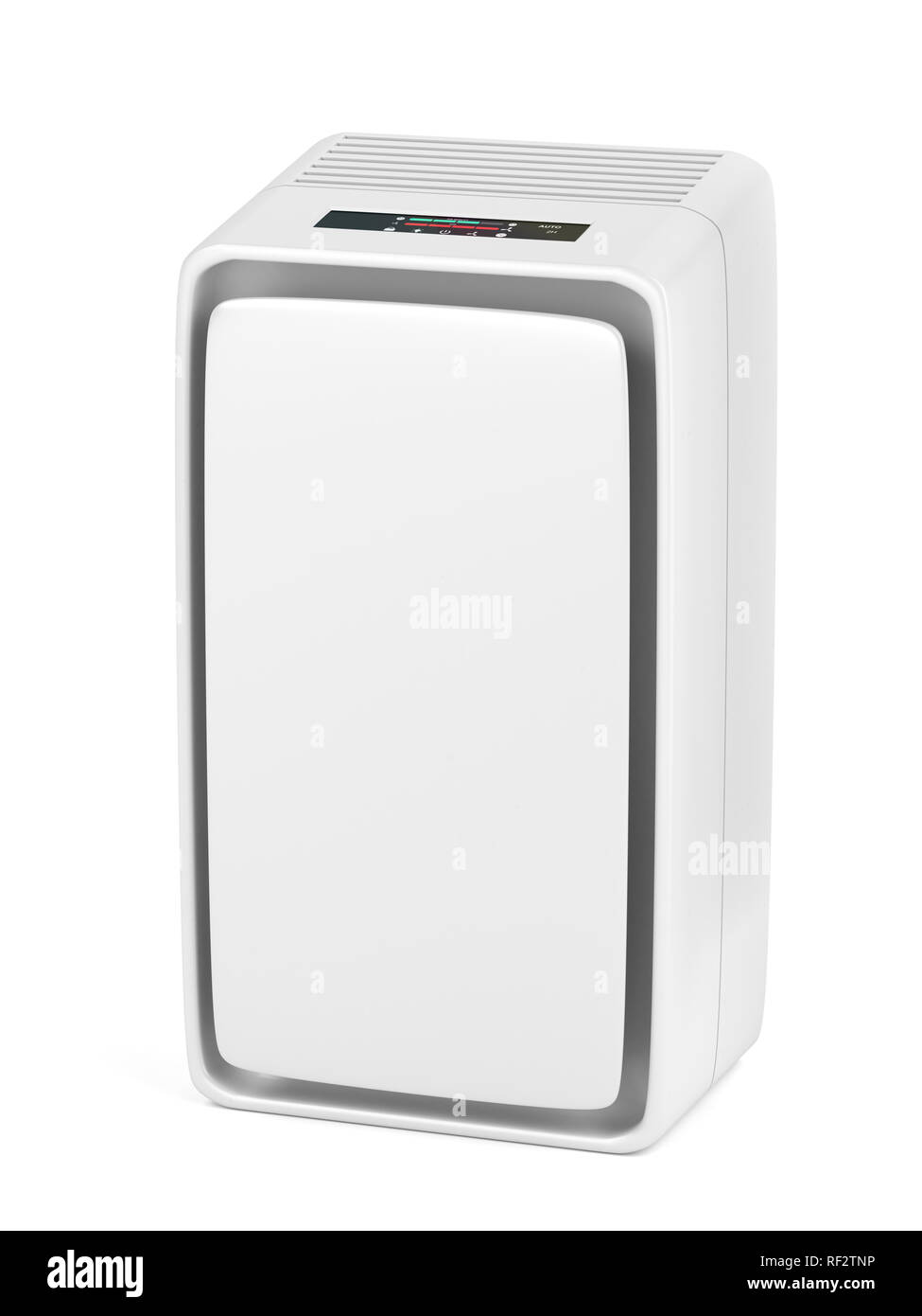 Air purifier on white background Stock Photo - Alamy