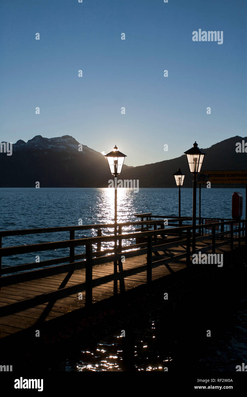 Attersee, Attergau, Salzkammergut Stock Photo - Alamy