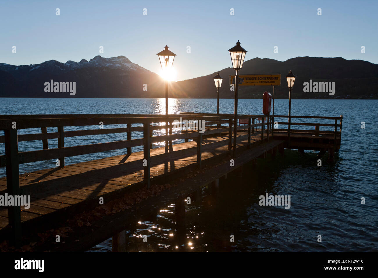 Attersee, Attergau, Salzkammergut Stock Photo - Alamy