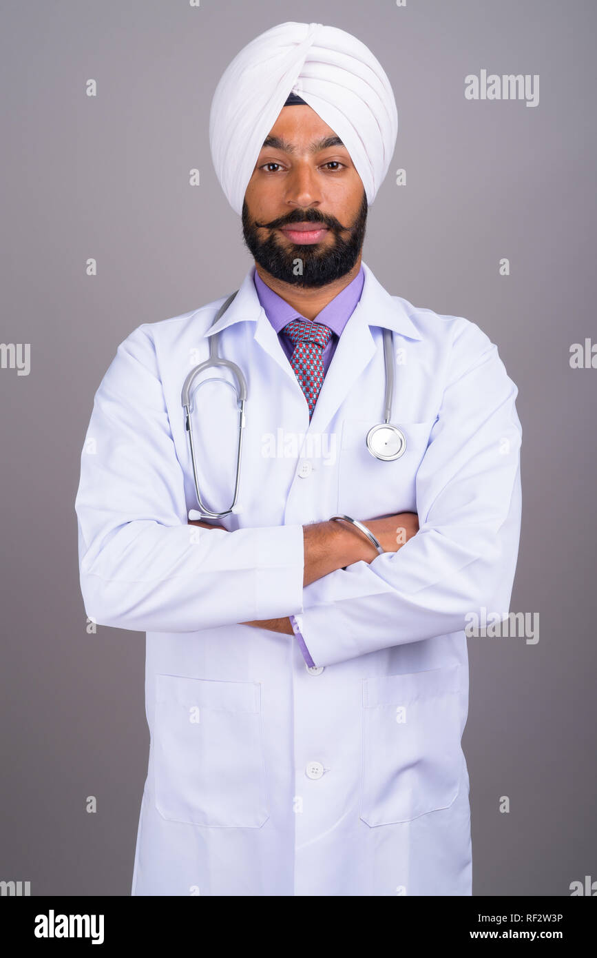 Indian male doctor hi-res stock photography and images - Alamy
