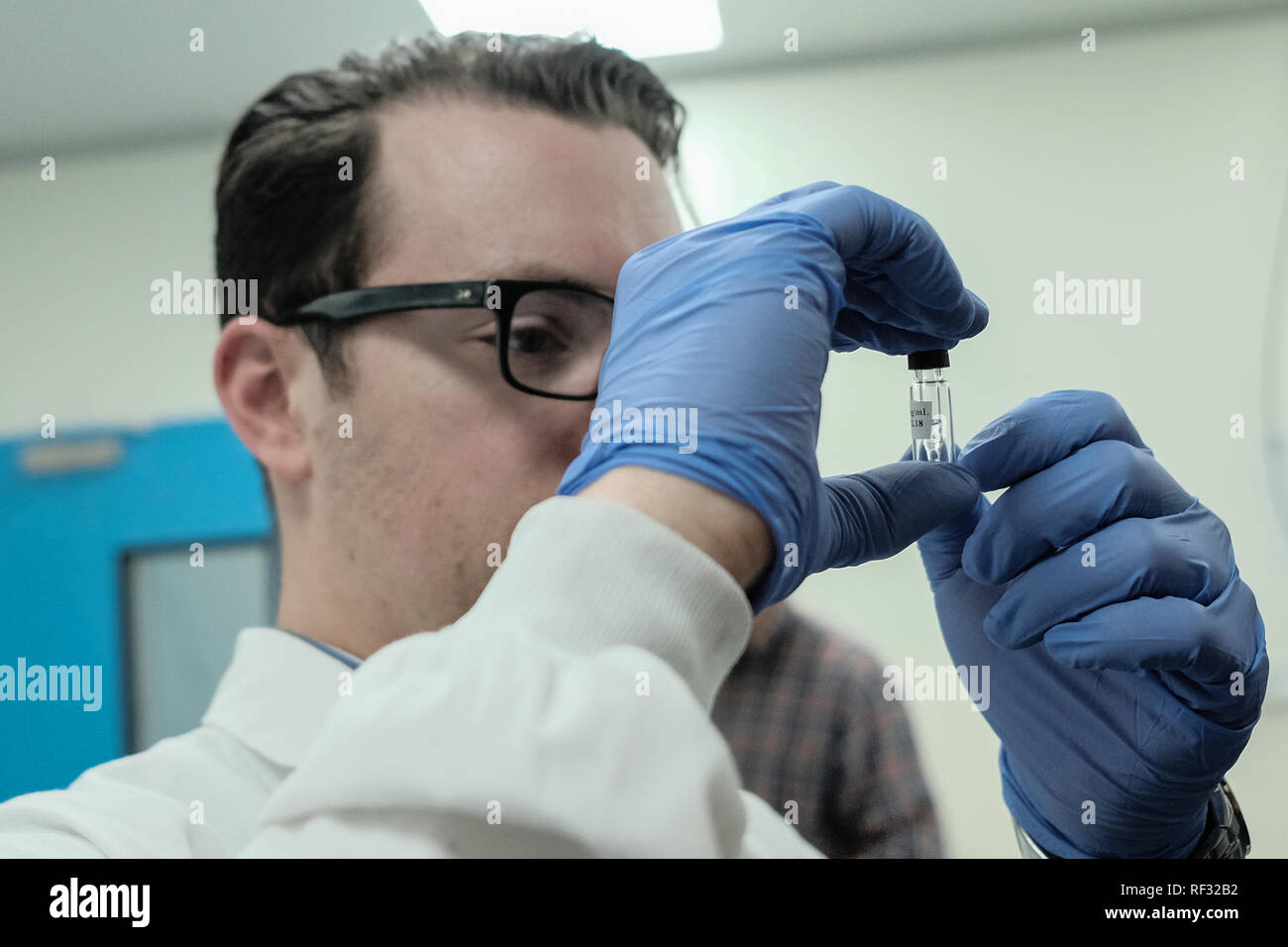 Lod, Israel. 23rd January, 2019. Panaxia Pharmaceutical Industries ...