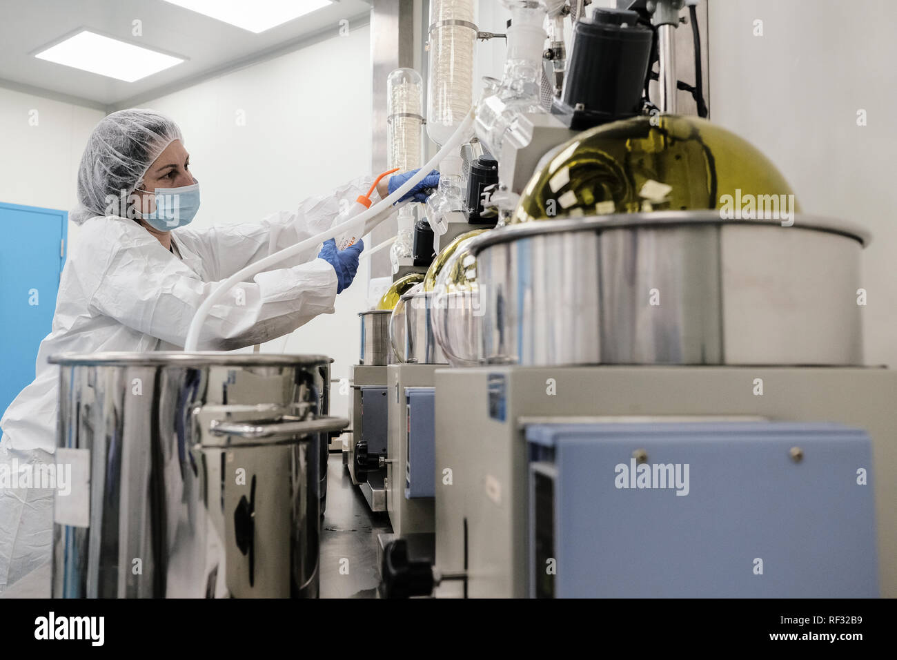 Lod, Israel. 23rd January, 2019. Panaxia Pharmaceutical Industries ...