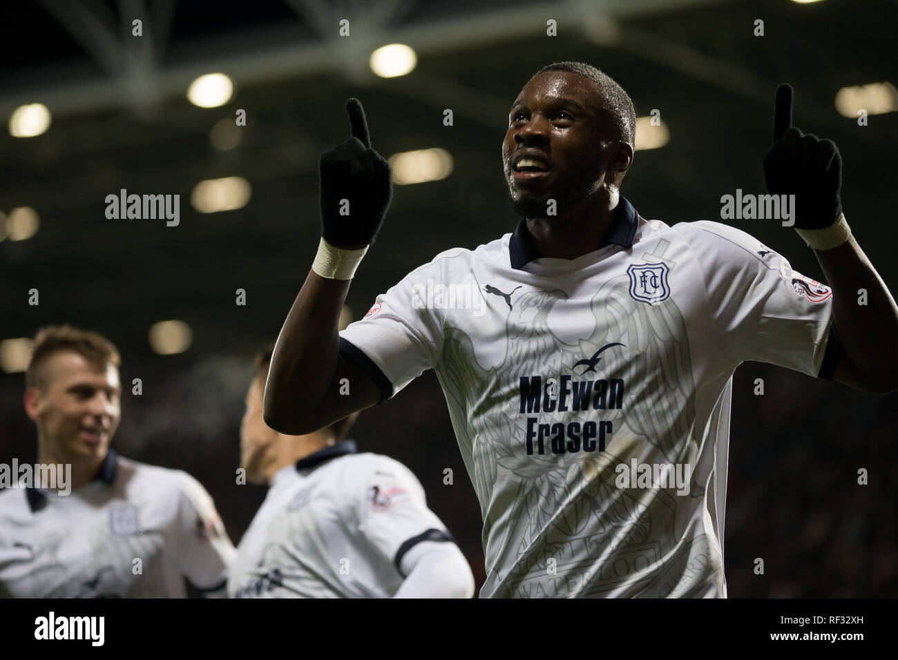 Tynecastle Park, Edinburgh, UK. 23rd Jan, 2019. Ladbrokes Premiership football, Heart of ...