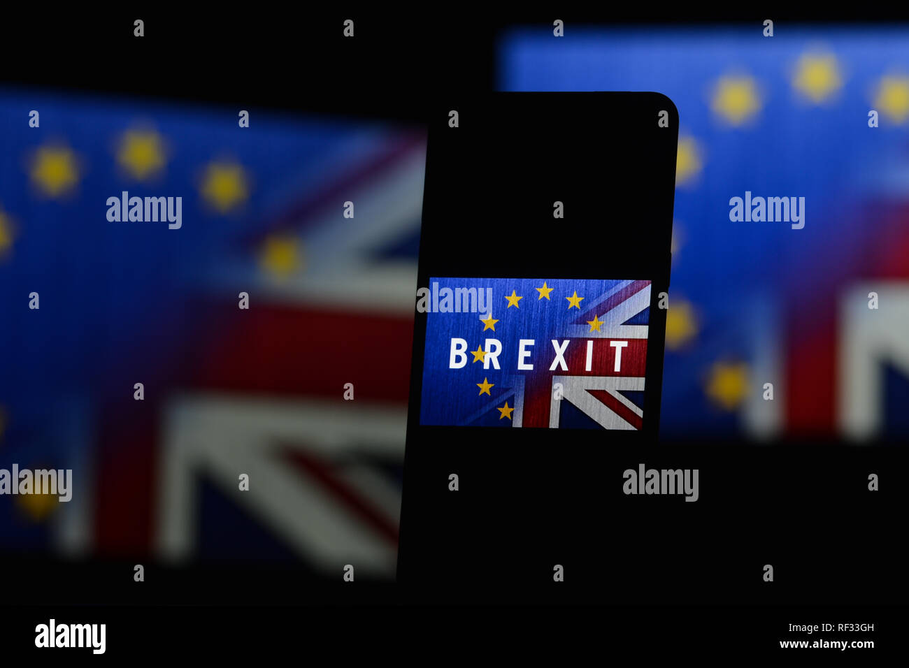 Brexit logo hi-res stock photography and images - Alamy