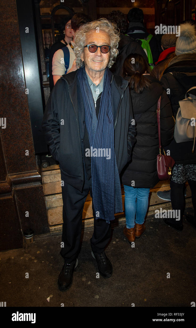 London, UK. 23rd January, 2019. Luc Plamondon attends the opening night ...
