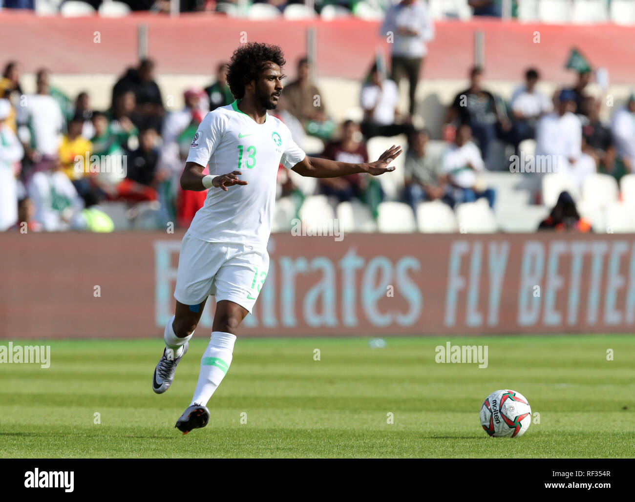 Sharjah, United Arab Emirates. 21st Jan, 2019. Yasser Alshahrani (KSA ...