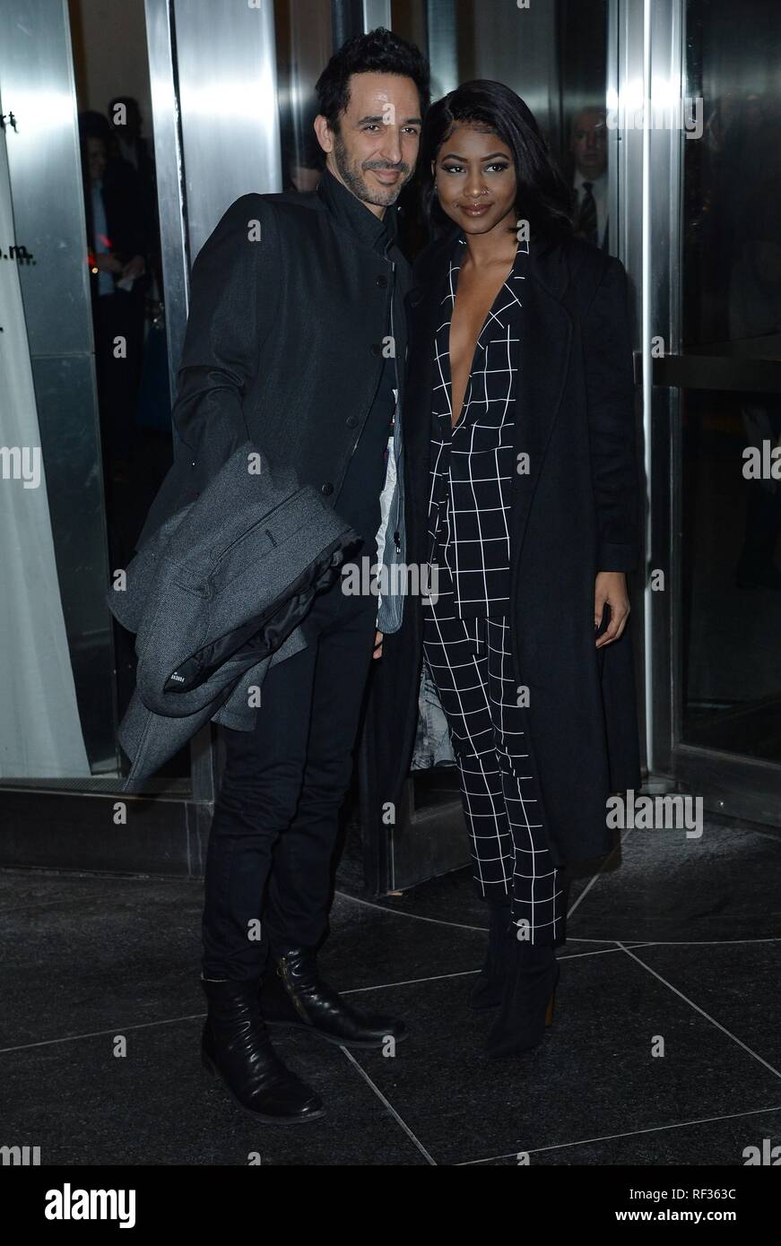 New York, NY, USA. 23rd Jan, 2019. Amir Arison out and about for ...