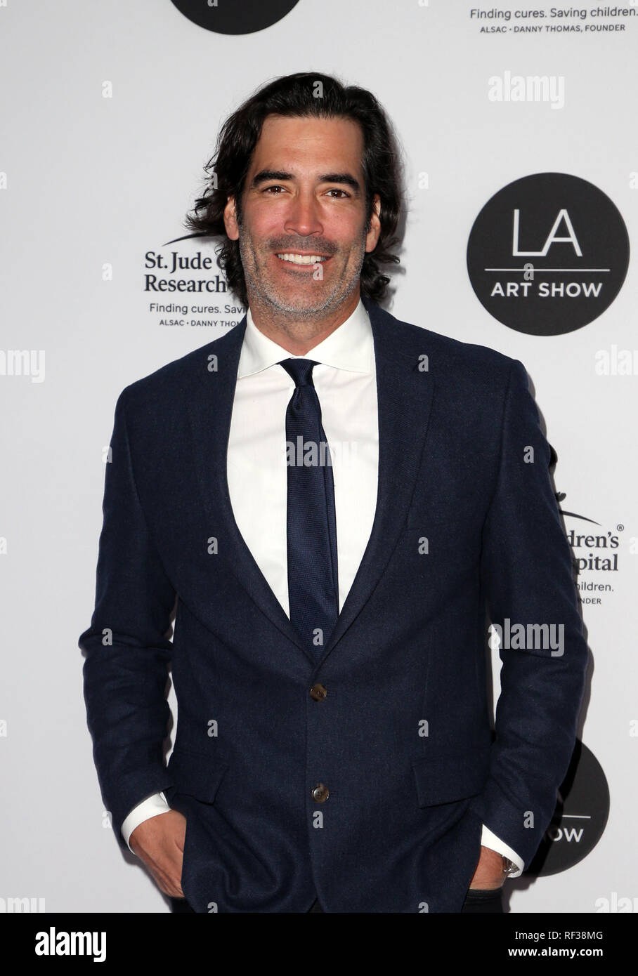 Los Angeles, Ca, USA. 23rd Jan, 2019. Carter Oosterhouse, at the LA Art ...