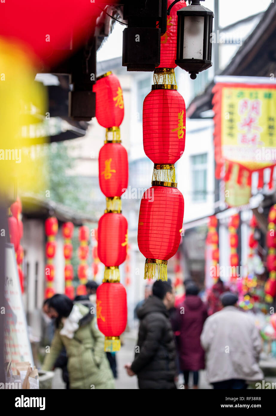 January 24, 2019 - Chongqing, Chongqing, China - Chongqing, CHINA ...