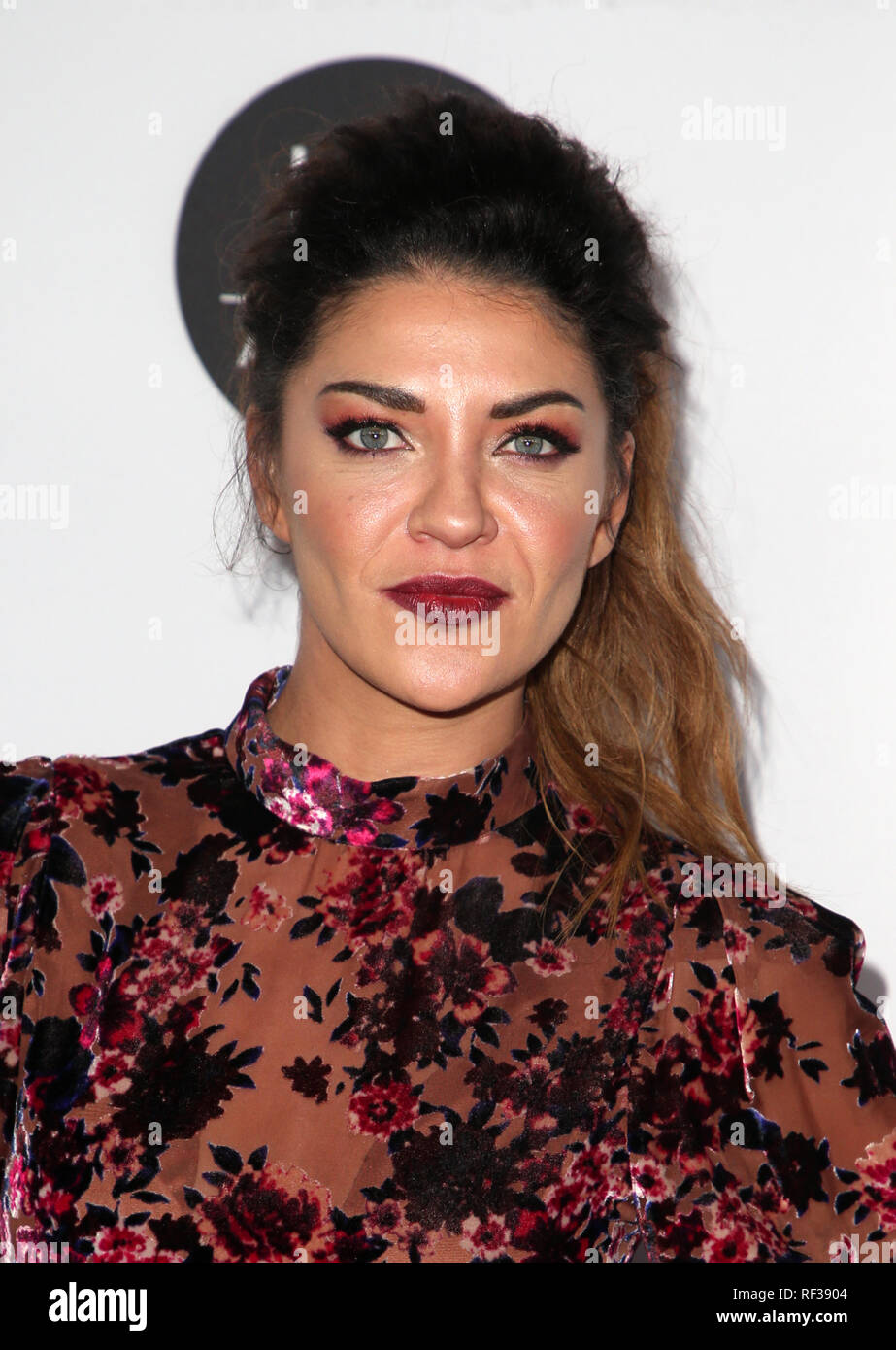 Los Angeles, Ca, USA. 23rd Jan, 2019. Jessica Szohr, at the LA Art Show ...