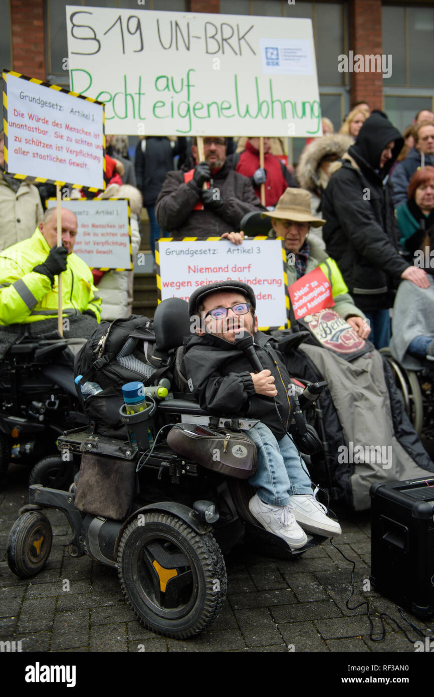 Severely handicapped person hi-res stock photography and images - Alamy