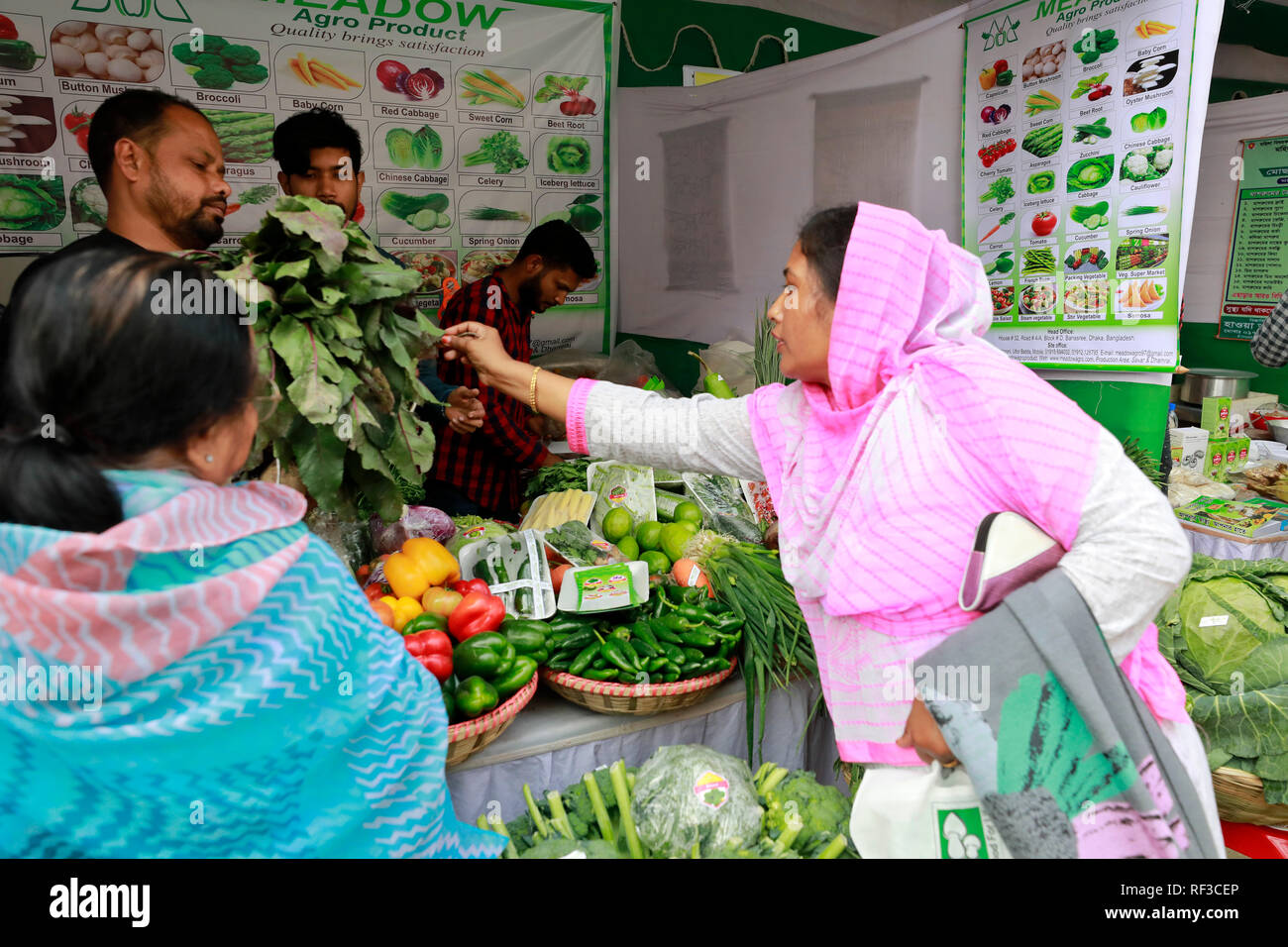 Dhaka, Bangladesh. 24th Jan, 2019. DHAKA, BANGLADESH - JANUARY 24, 2019 ...