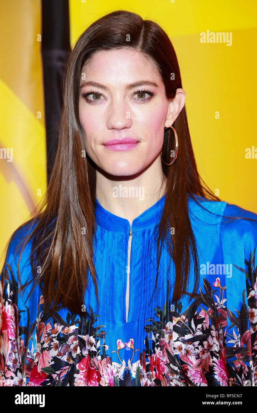 New York, NY, USA. 24th Jan, 2019. Jennifer Carpenter at arrivals for ...