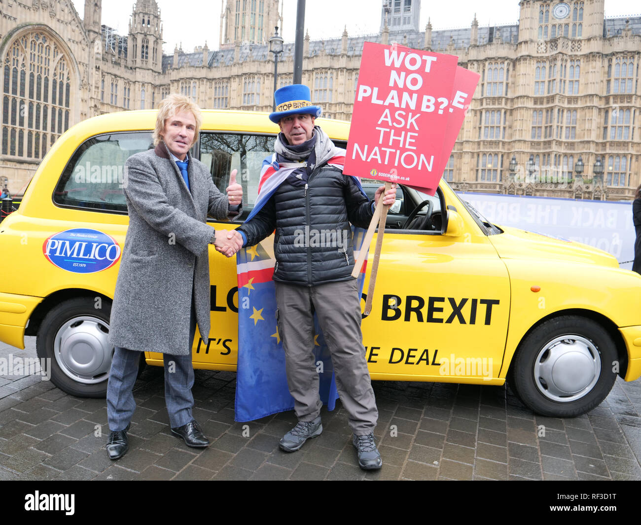 London, UK. 24th January, 2019. Charlie Mullens OBE founder of Pimlico ...