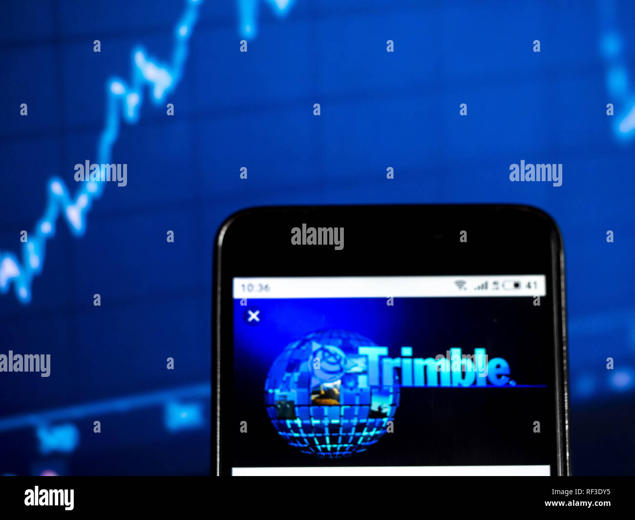 Trimble logo hi-res stock photography and images - Alamy