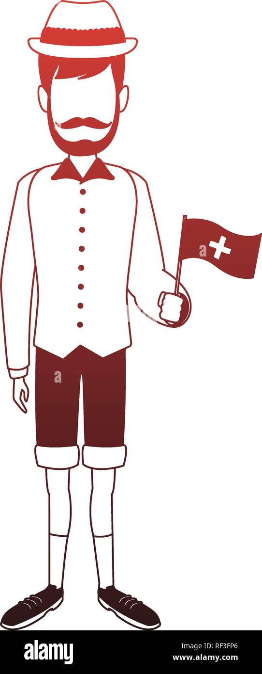 Farmer red hat Stock Vector Images - Alamy