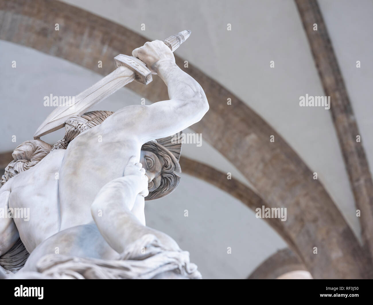 Rape of the Sabine Women Loggia Della Signoria at the open air ...