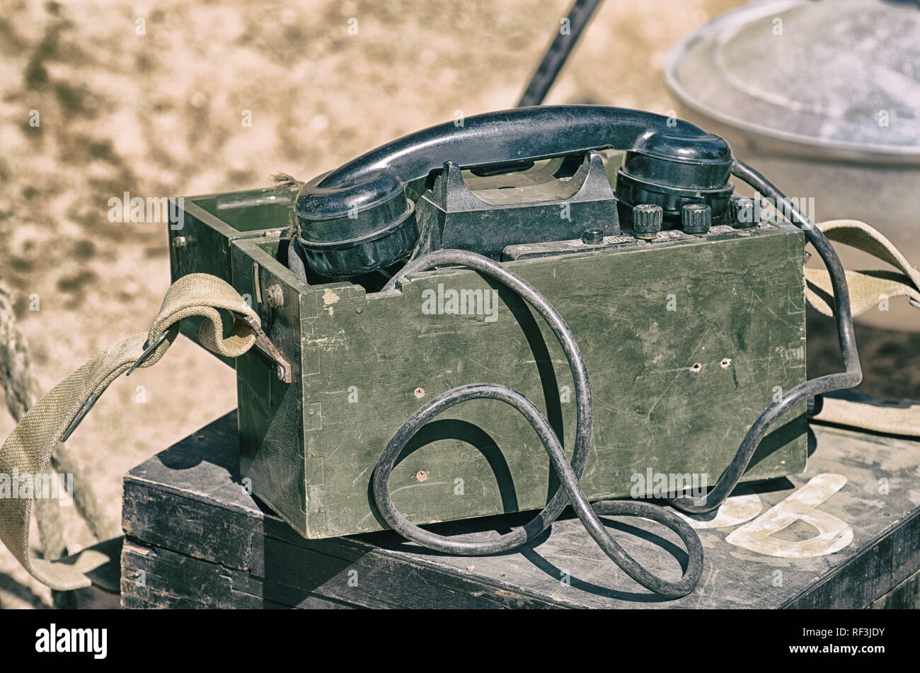 Soviet communication soldier hi-res stock photography and images - Alamy