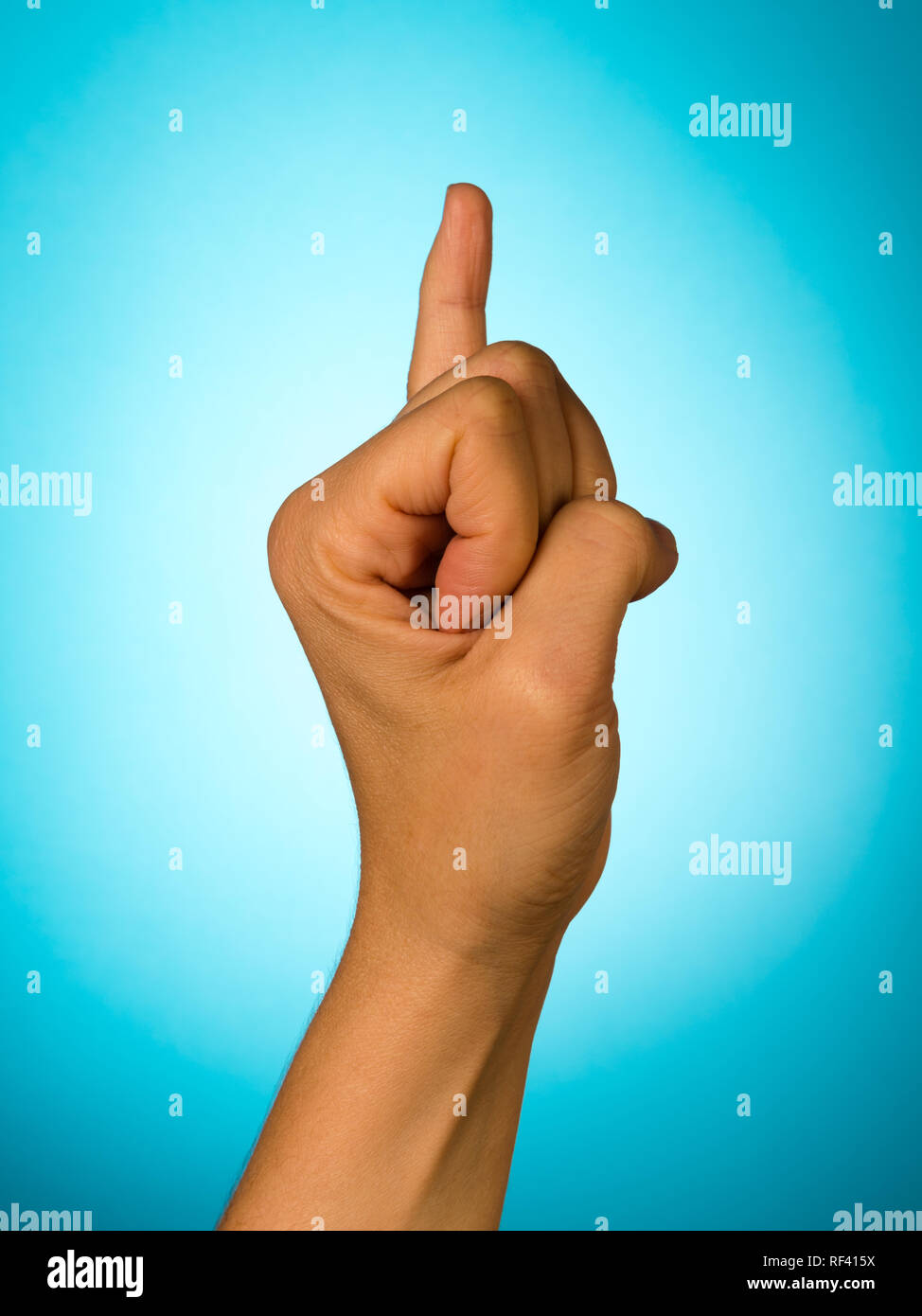 MUDRA is a hand position for meditation and yoga Stock Photo - Alamy