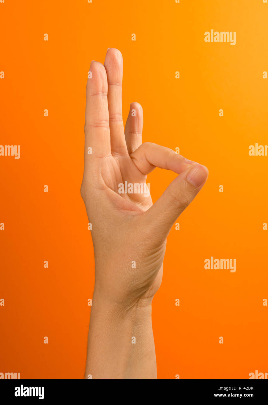 MUDRA is a hand position for meditation and yoga Stock Photo - Alamy