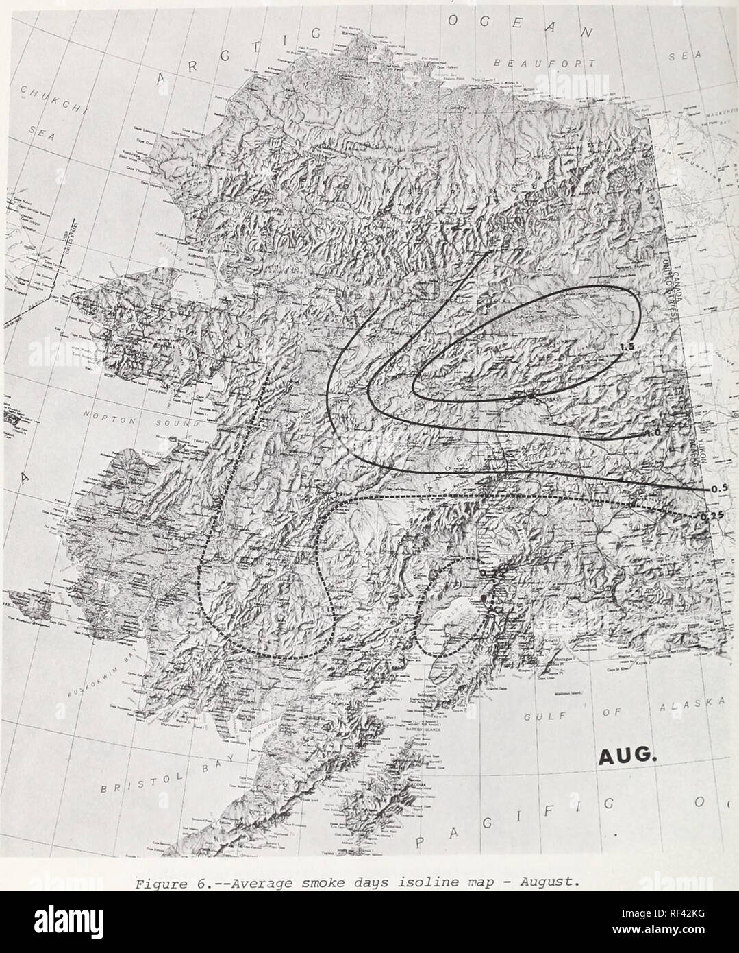 . Wildfire smoke conditions, interior Alaska. Smoke; Forest fires ...