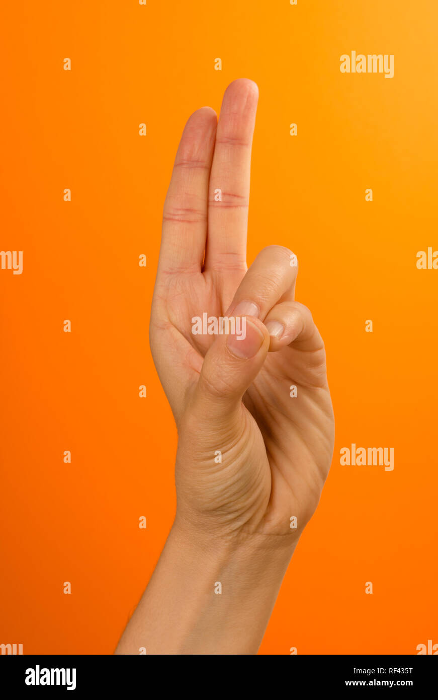MUDRA is a hand position for meditation and yoga Stock Photo - Alamy