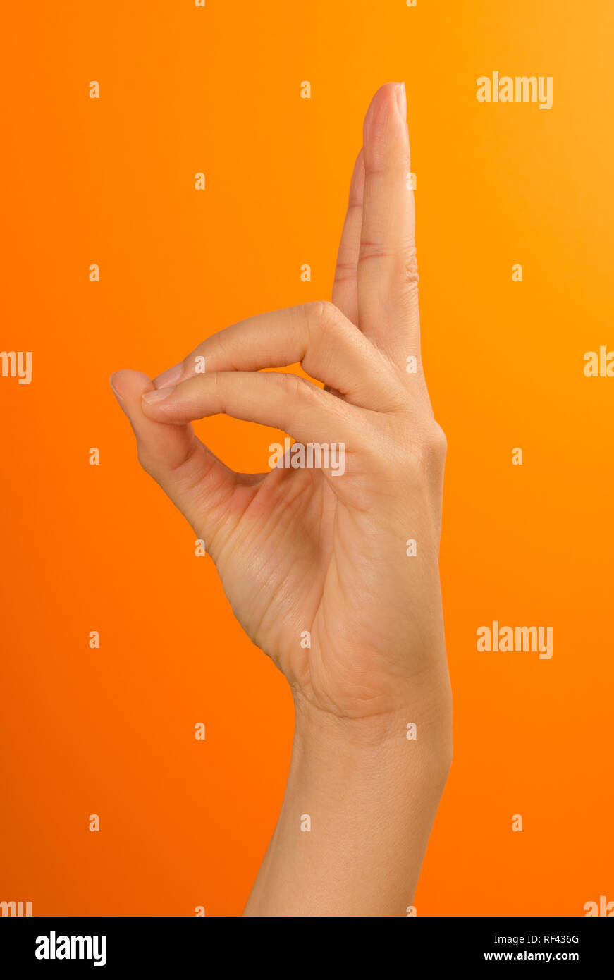 MUDRA is a hand position for meditation and yoga Stock Photo - Alamy