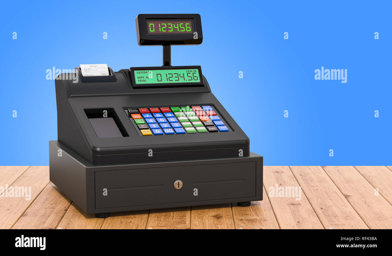 Modern Cash Registers Side