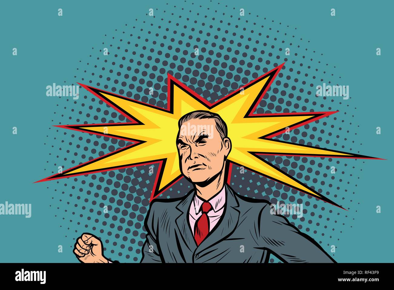 Man stress frustrated headache Stock Vector Images - Alamy