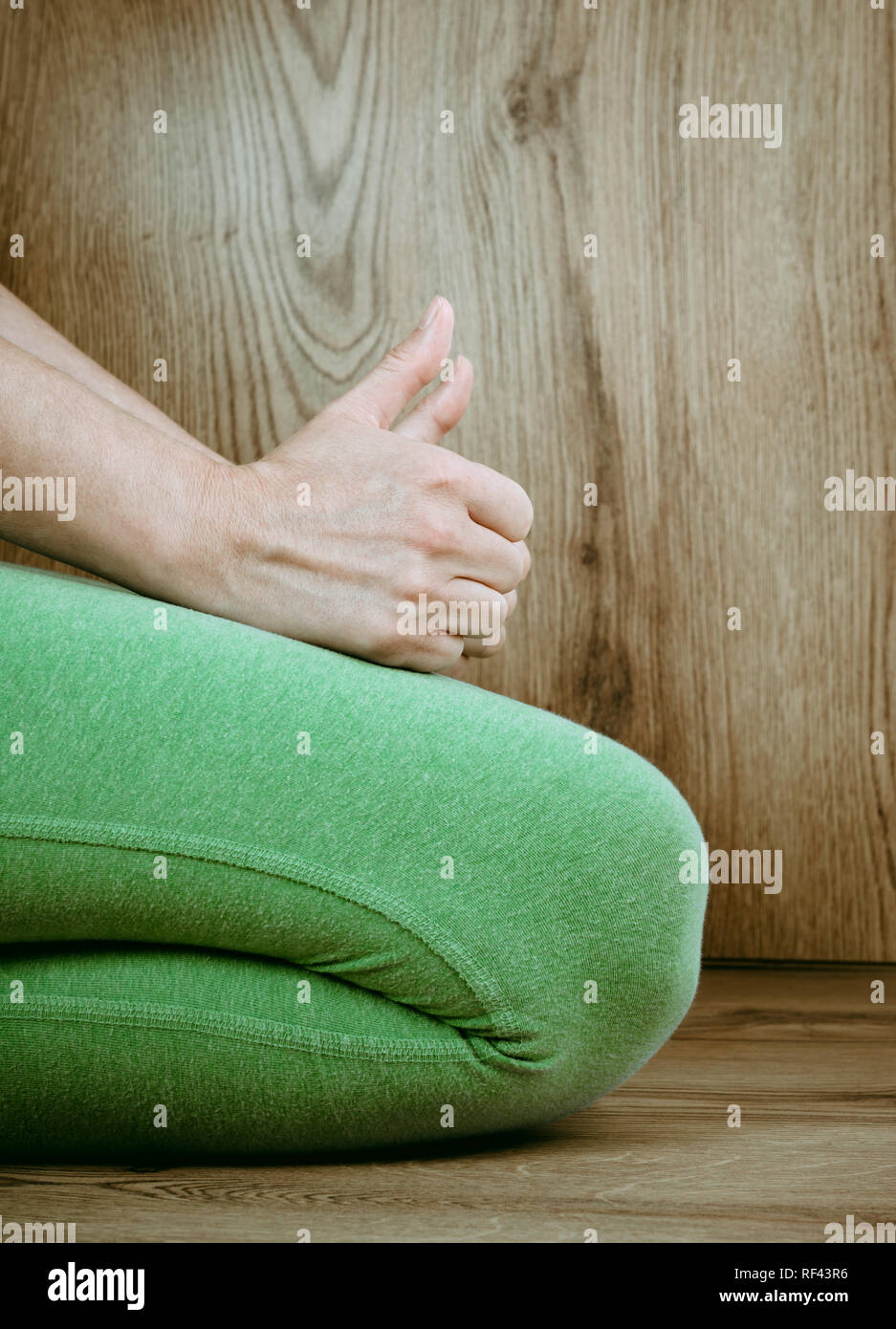 MUDRA is a hand position for meditation and yoga Stock Photo - Alamy