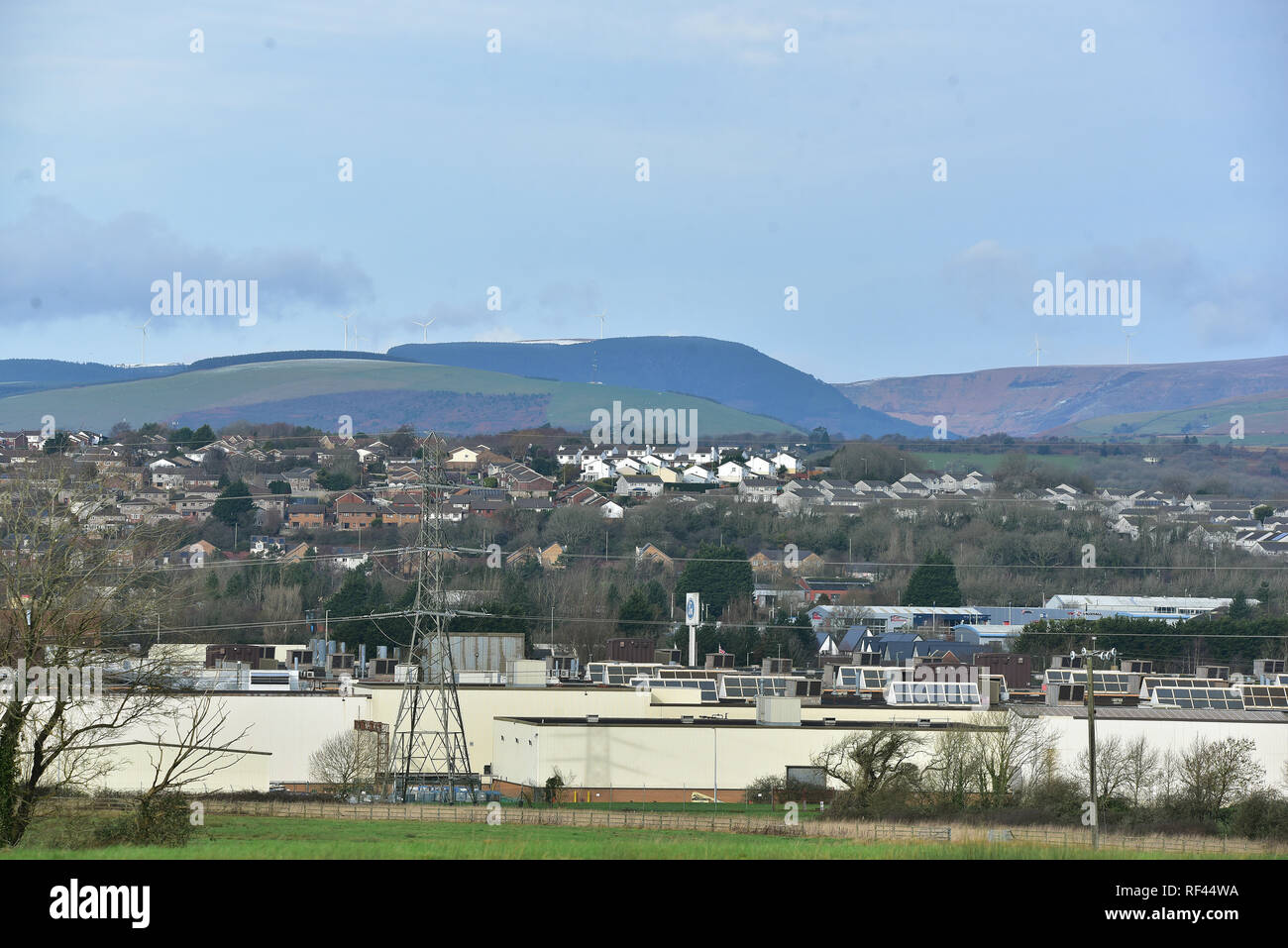 Ford Bridgend Engine Plant, Waterton Industrial Estate, Bridgend, South ...