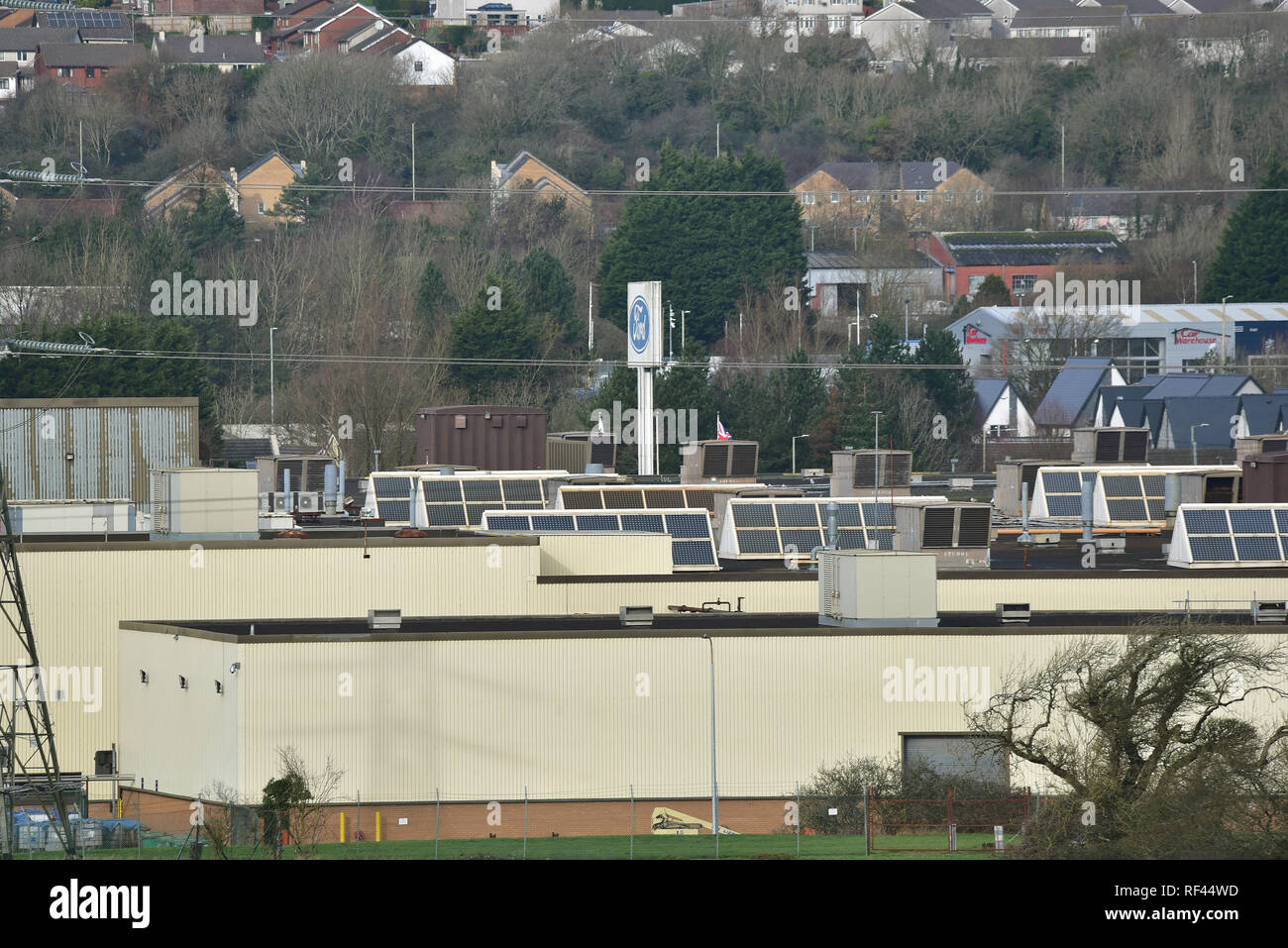 Ford Bridgend Engine Plant, Waterton Industrial Estate, Bridgend, South ...