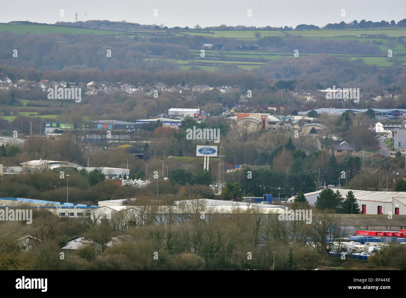 Ford Bridgend Engine Plant, Waterton Industrial Estate, Bridgend, South ...