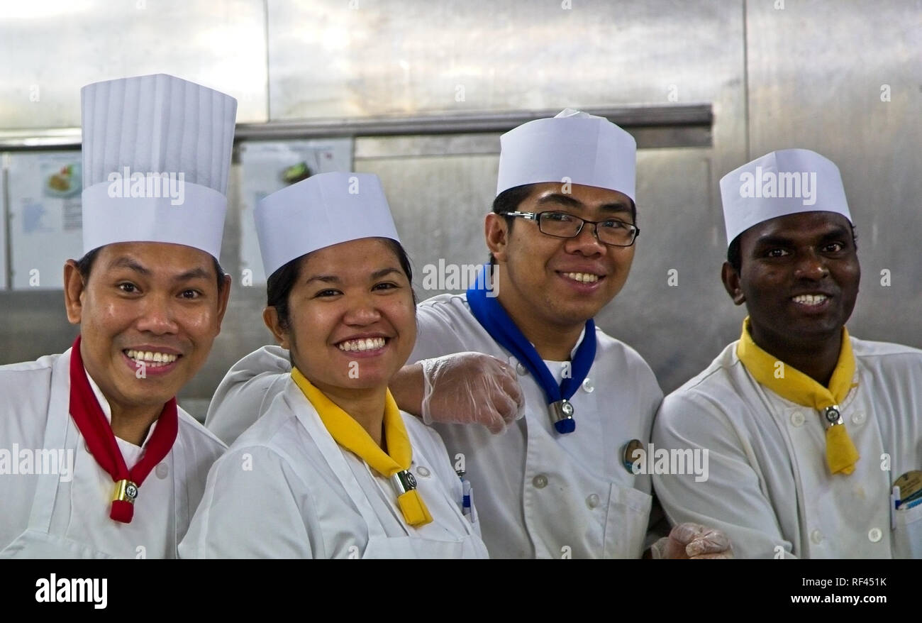 Diversity in the Kitchen Stock Photo - Alamy
