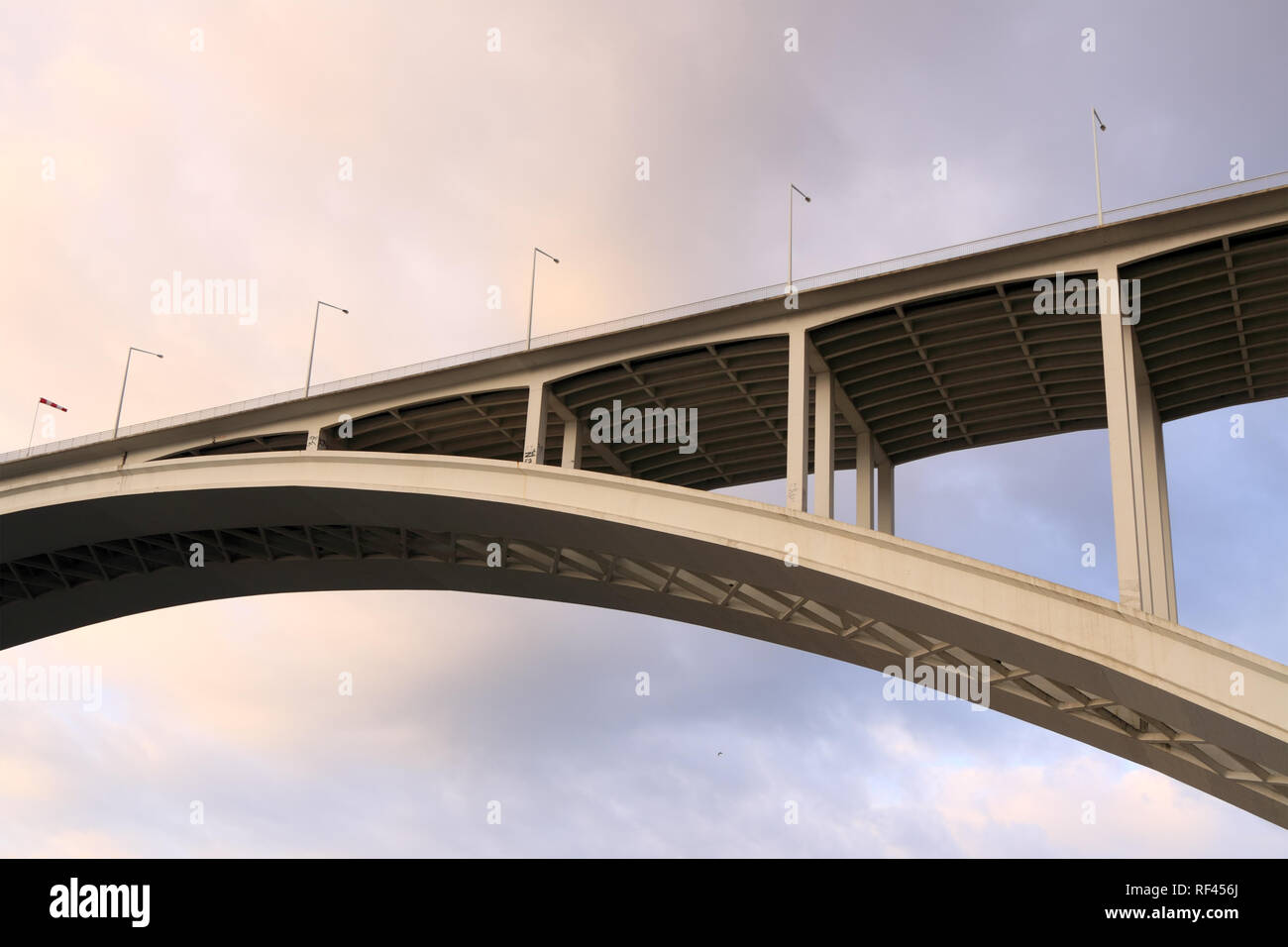 Reinforced concrete arch bridge hi-res stock photography and images - Alamy