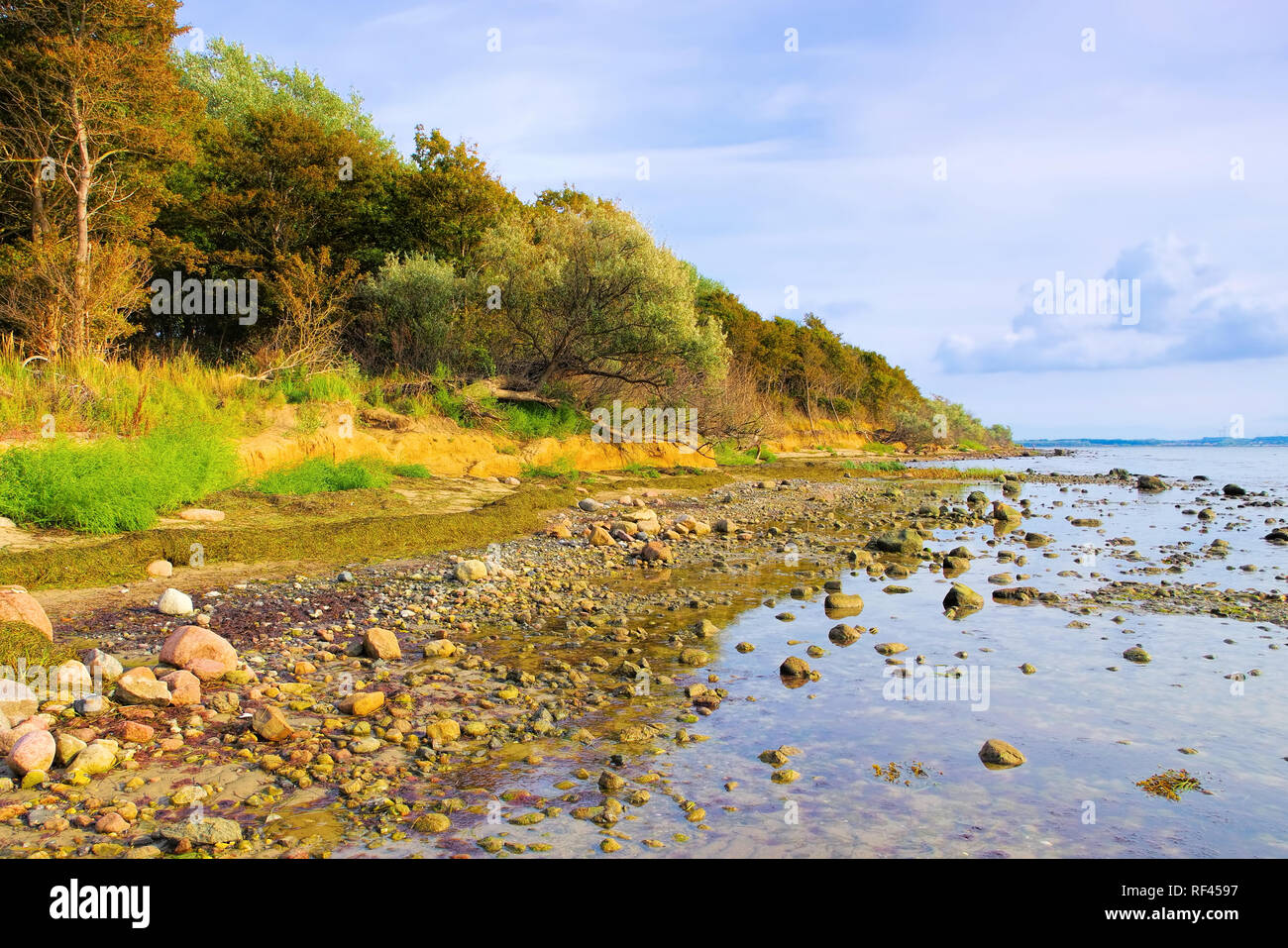 Sandy beach in timmendorf on the island of poel hi-res stock ...