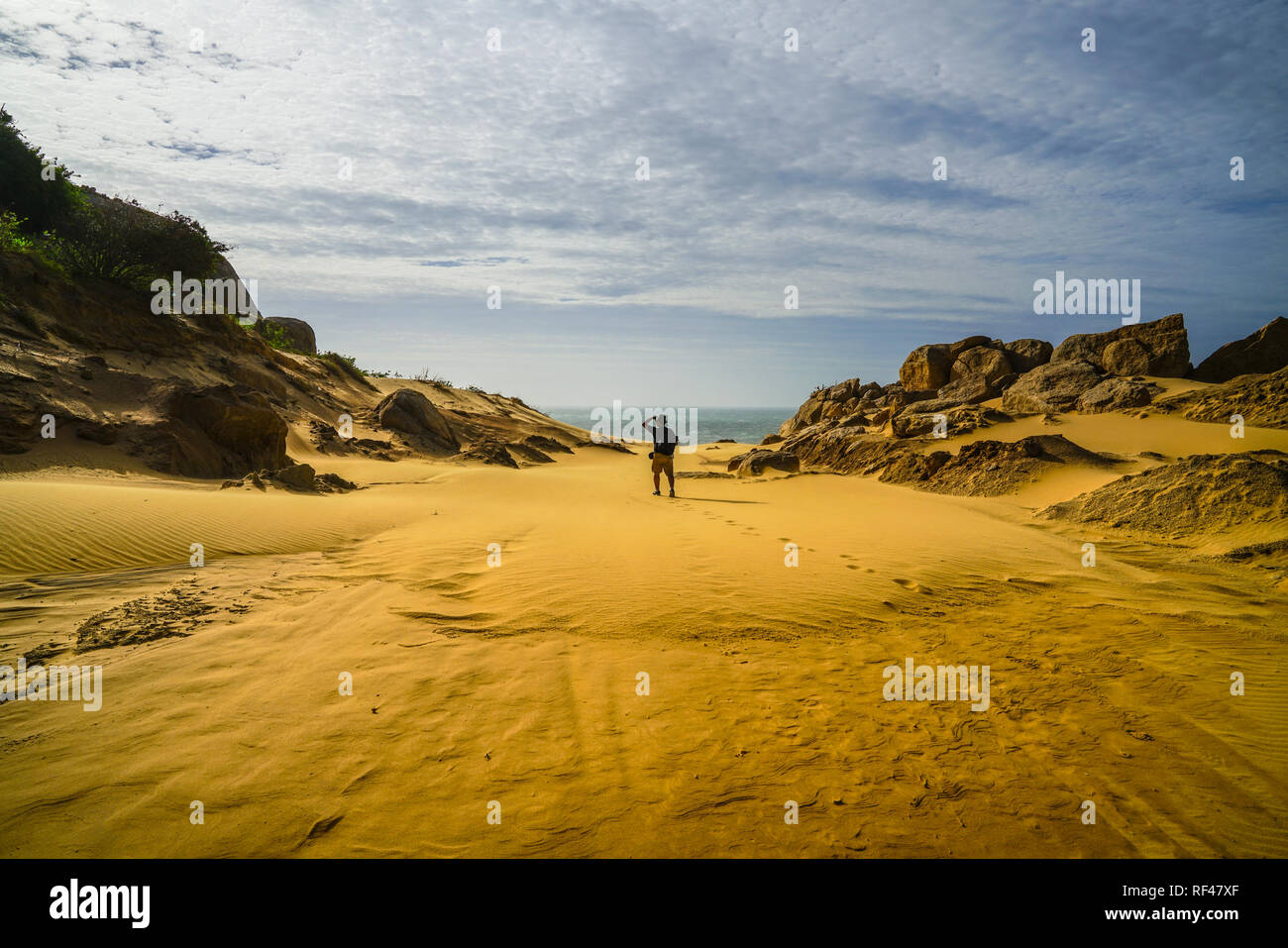 Sand dunes at Mui Dinh, Vietnam Stock Photo - Alamy
