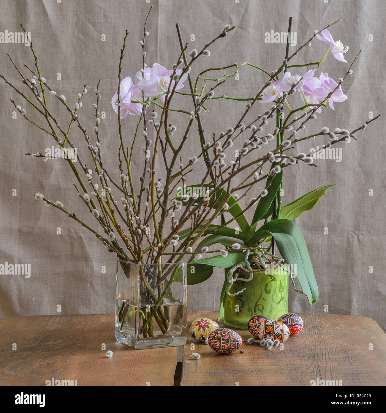 Easter spring still-life Stock Photo - Alamy