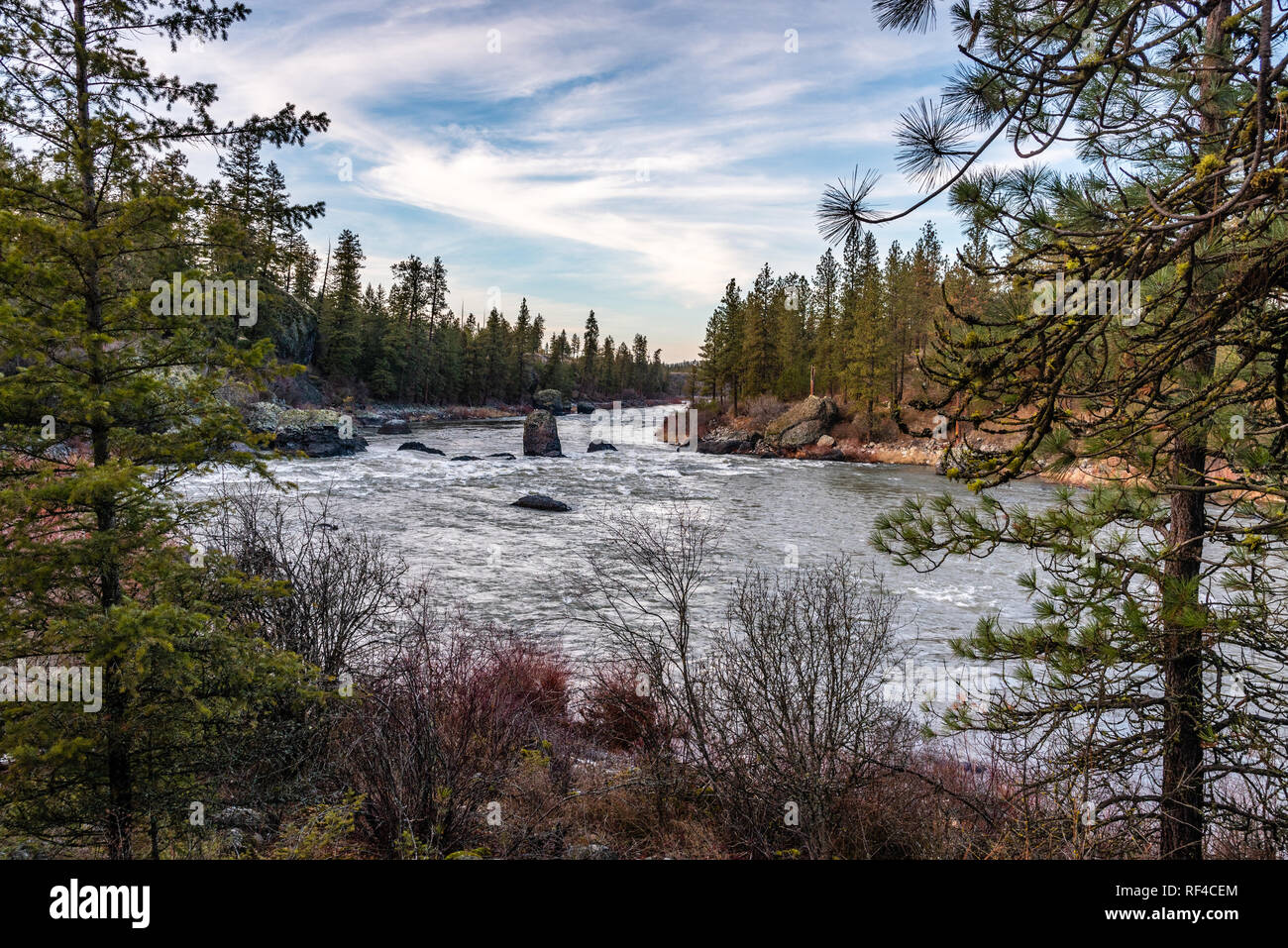 Spokane riverside park hi-res stock photography and images - Alamy