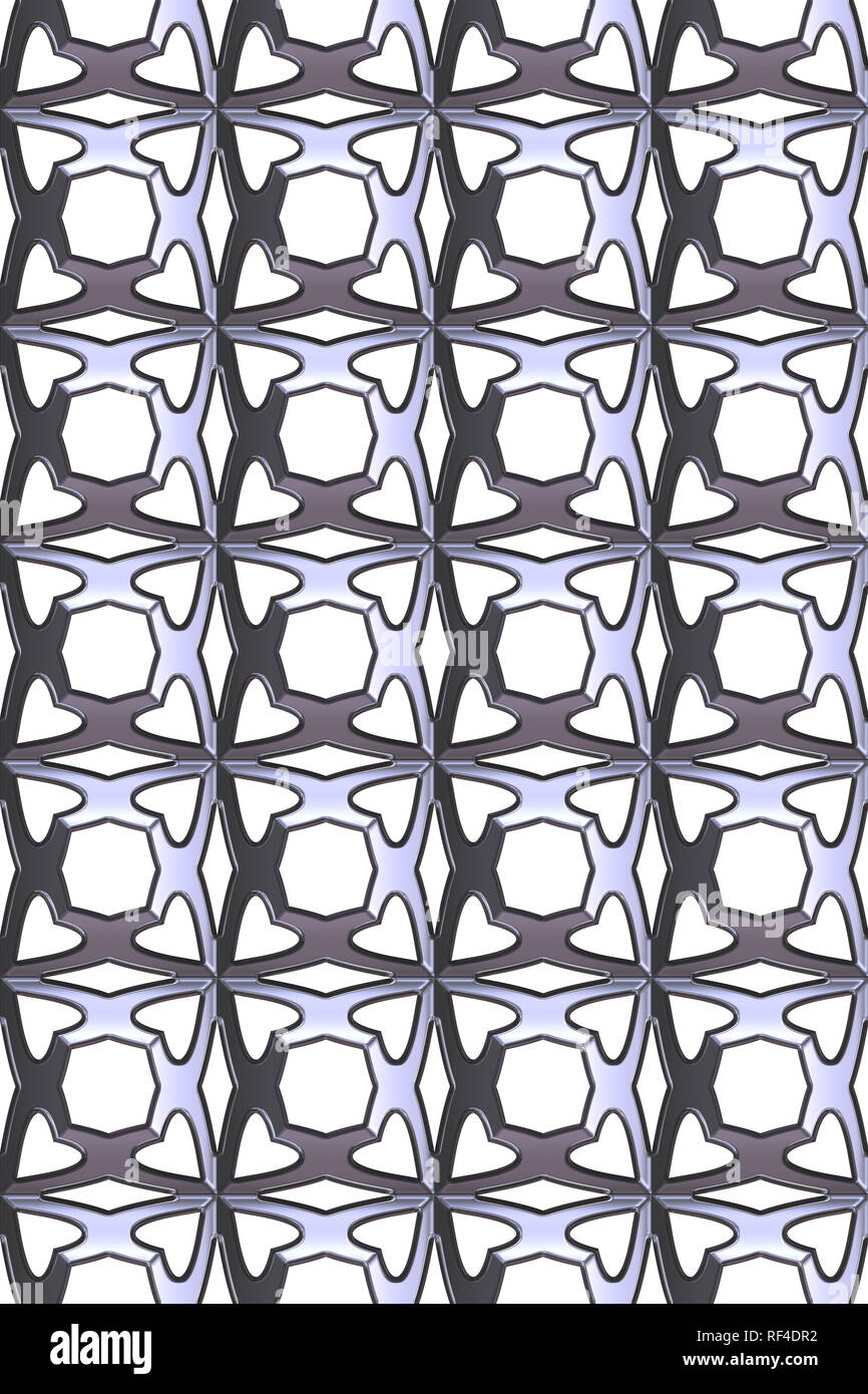 Seamless tileable metal decorative background pattern Stock Photo - Alamy