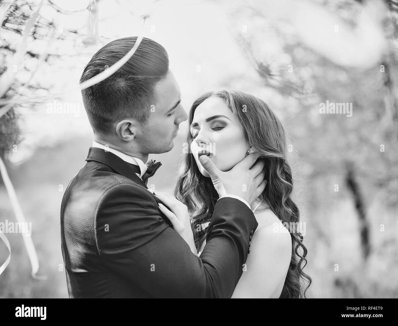 Set vintage ribbons Black and White Stock Photos & Images - Alamy