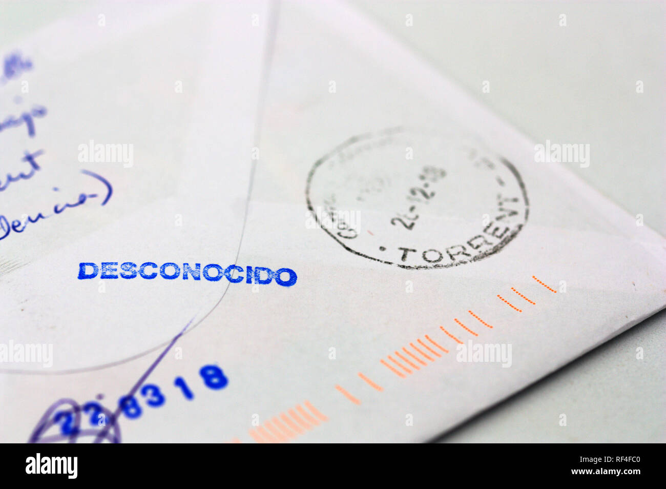 Return to sender letter hi-res stock photography and images - Alamy