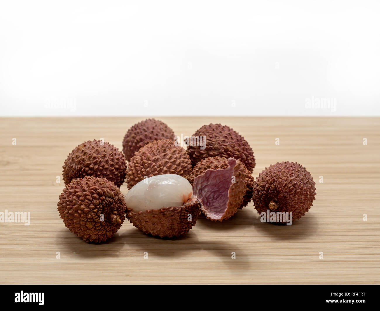 Litchi fruits fresh juicy lychee hi-res stock photography and images ...