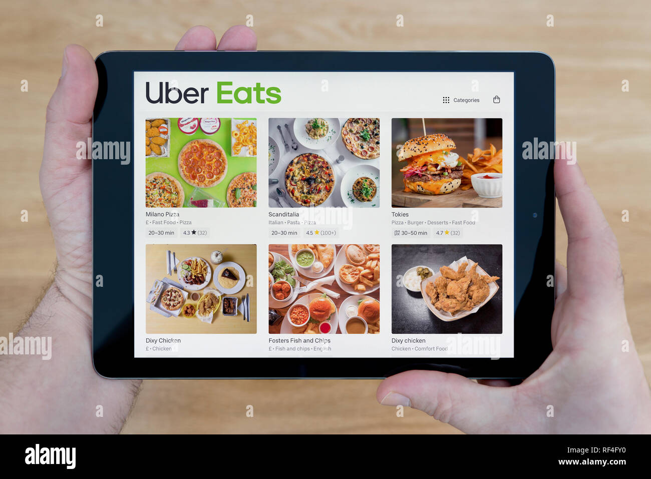 Uber eats hi-res stock photography and images - Alamy