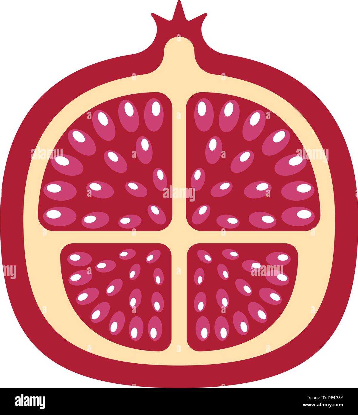 Pomegrante Stock Vector Images - Alamy