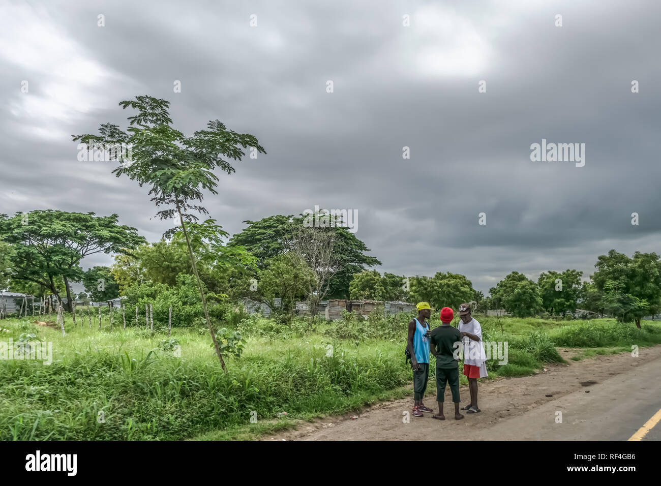 Malange / Angola - 12 08 2018 :Trip through Angola's lands 2018: View ...