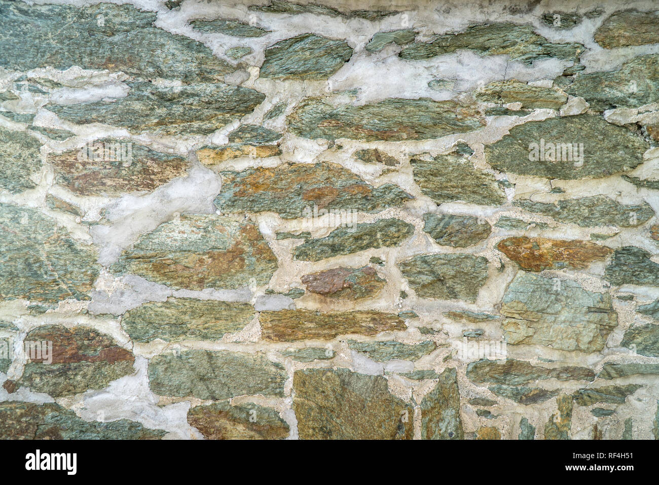 Rubble Wall in Detail as Background Stock Photo - Alamy